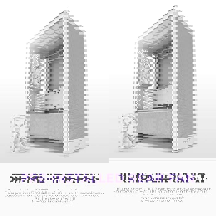 NZXT H3 Flow White vs Cooler Master HAF XB EVO Case Comparison | Pangoly