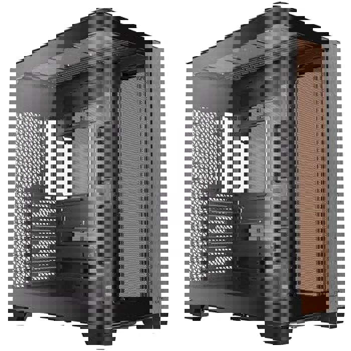 Antec C8 Curve Wood, Fans not Included, Wooden Front Panel, Super Wide ...