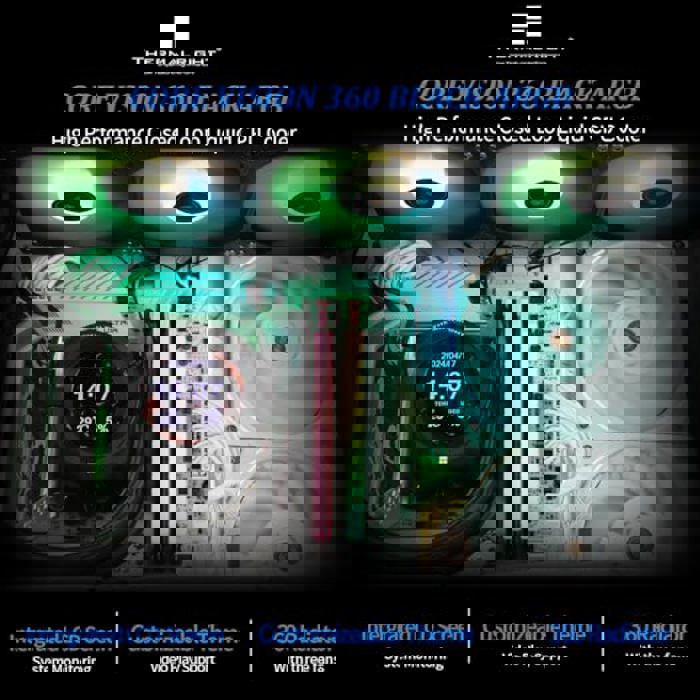 Thermalright Wonder Vision 360 UB ARGB Black vs CORE Vision 360 Black ...