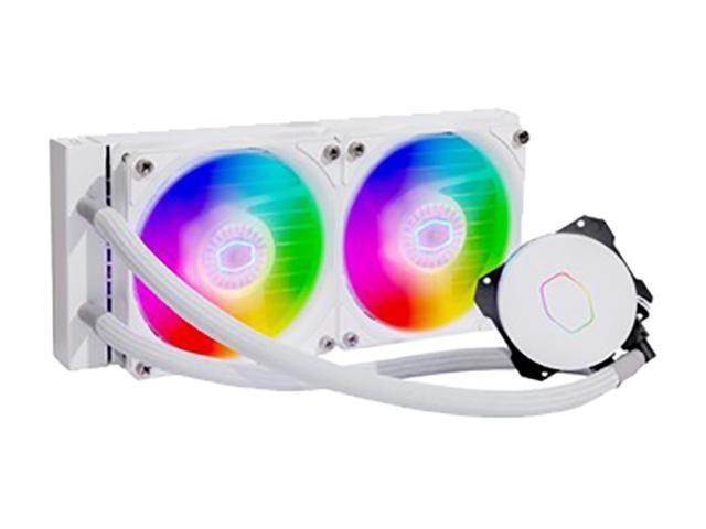 COOLER MASTER MasterLiquid ML240L ARGB White CPU Cooler - Specs ...