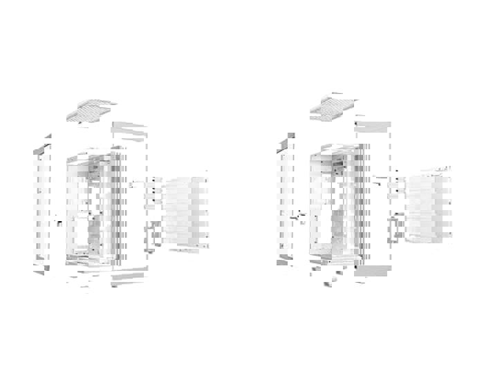 be quiet! Light Base 600 DX White vs NZXT H9 Flow 2025 Case Comparison ...