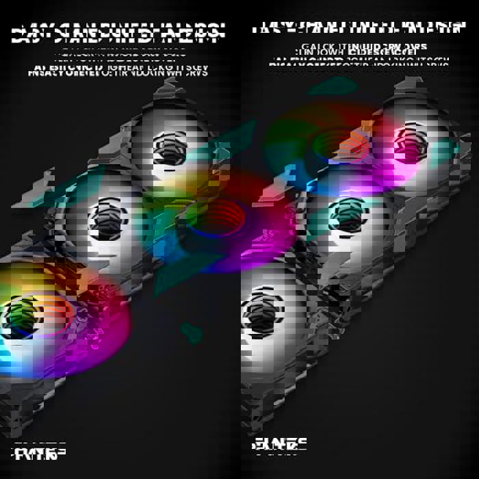 TRYX ROTA SL ARGB 120 Triple Pack White vs Phanteks M25-120 Gen2 Triple ...