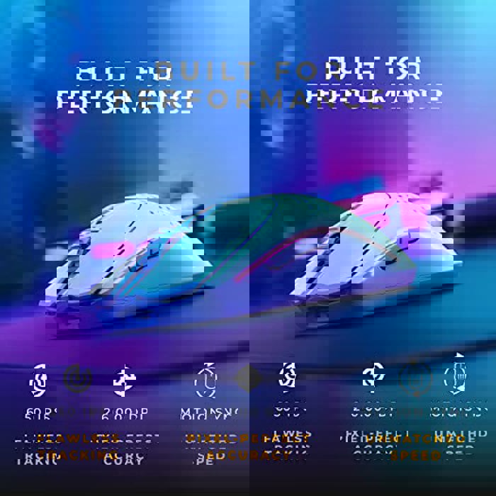 Glorious Gaming Model O 2 White Wireless Mouse - Specs, Compare Prices ...