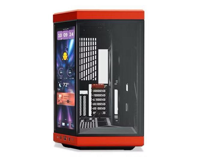 HYTE Y70 Touch Infinite Black Cherry vs NZXT H3 Flow Case Comparison ...