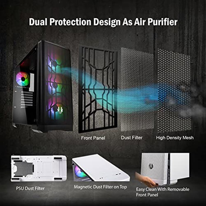 BitFenix Nova Mesh TG Black ARGB Edition Case - Specs, Compare Prices ...