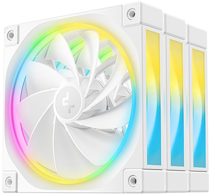 DeepCool FL12R White 3 Pack Case Fan - Specs, Compare Prices | Pangoly