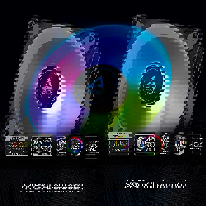 ARCTIC P14 PWM PST A-RGB vs Thermaltake CT140 EX ARGB Sync 3 Pack Case ...