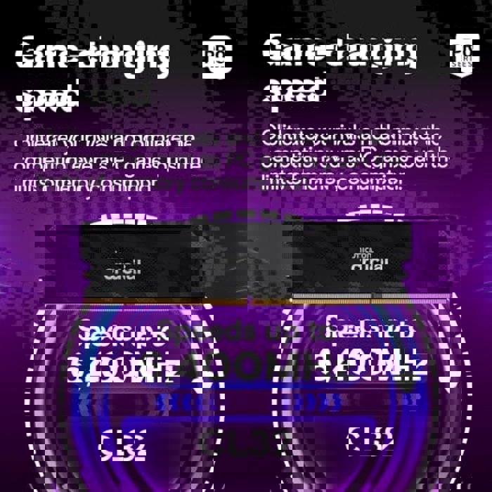 Crucial Pro Overclocking 32GB (2x16GB) DDR5 6400MHz vs Patriot Viper ...