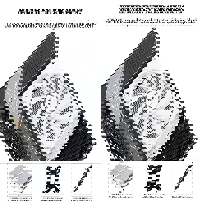 Last completed PC builds with Thermalright AXP90-X47 White | Pangoly