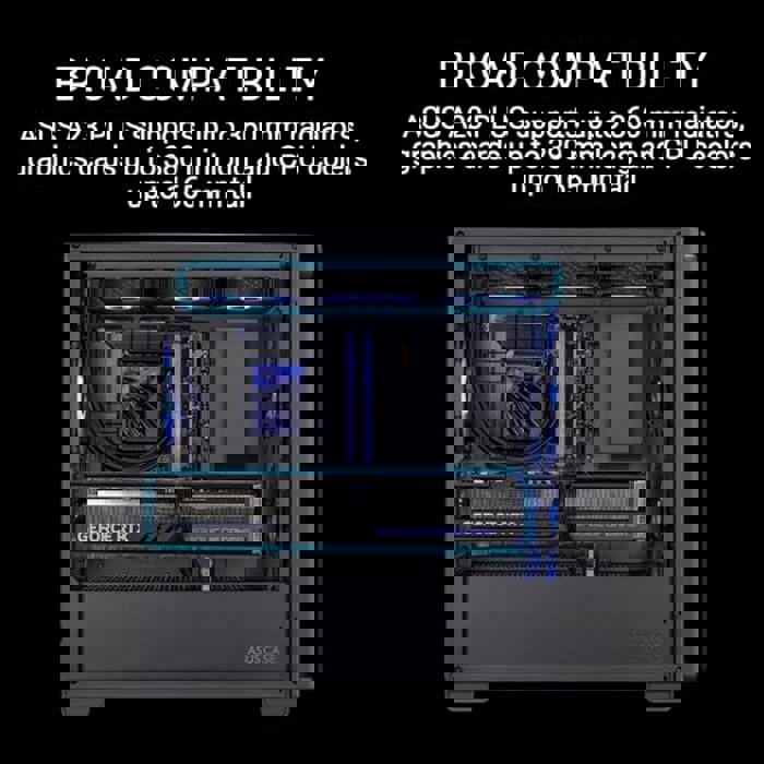 Compare Asus A23 PLUS ARGB with similar cases | Pangoly
