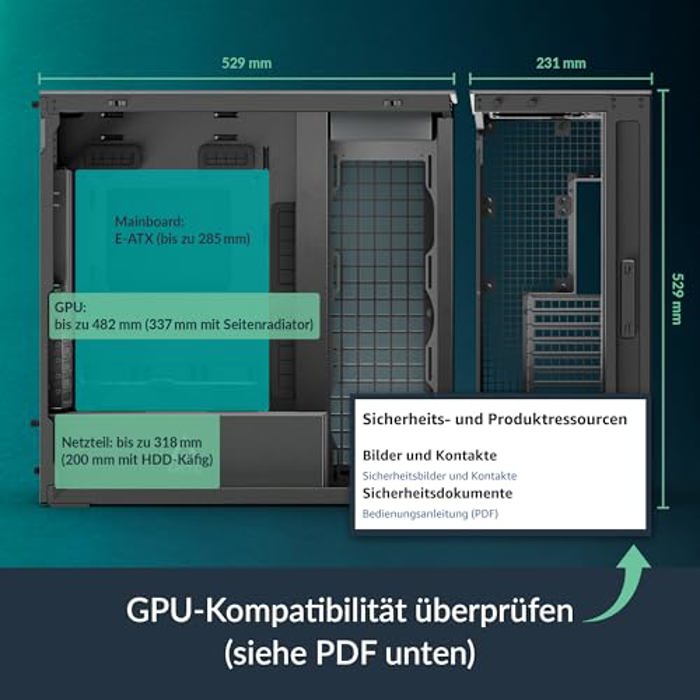 ARCTIC Xtender VG vs MSI MAG FORGE 120A AIRFLOW Case Comparison | Pangoly