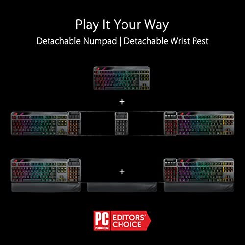 ASUS ROG Claymore II ROG RX Switches Keyboard - Specs, Compare Prices ...