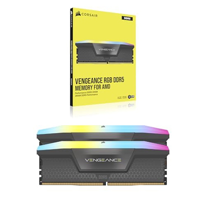Team T-Force Delta RGB 32GB (2 x 16GB) DDR5 5600 White vs CORSAIR ...