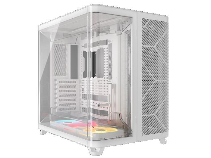 Corsair AIR 5400 LX-R RGB iCUE LINK White vs Lian Li Q58 Case ...