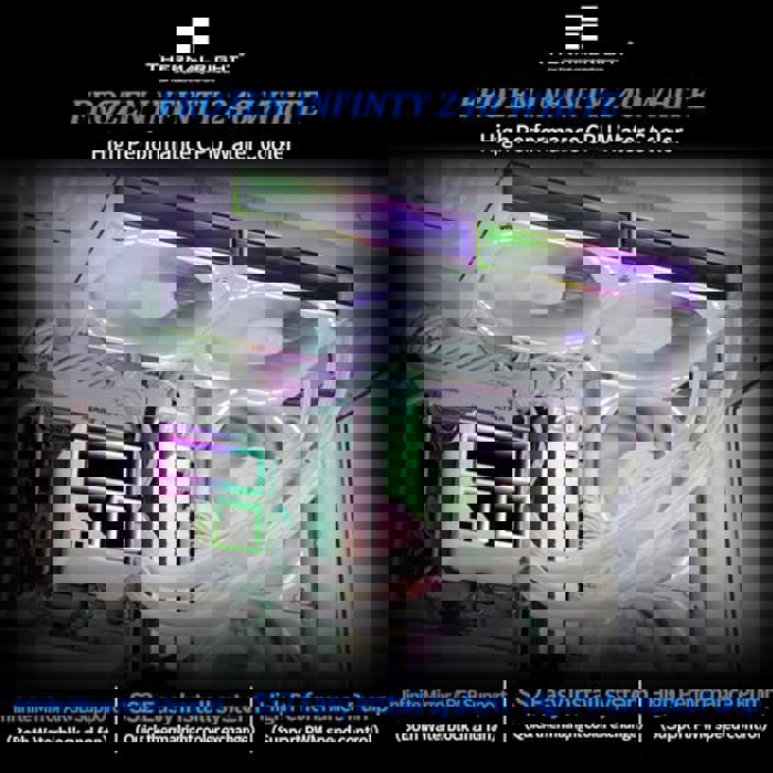 NZXT Kraken Plus 360 RGB vs Thermalright Frozen Infinity 240 White CPU ...