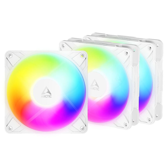 ARCTIC P12 Pro Reverse A-RGB White 3 Pack Case Fan - Specs, Compare ...