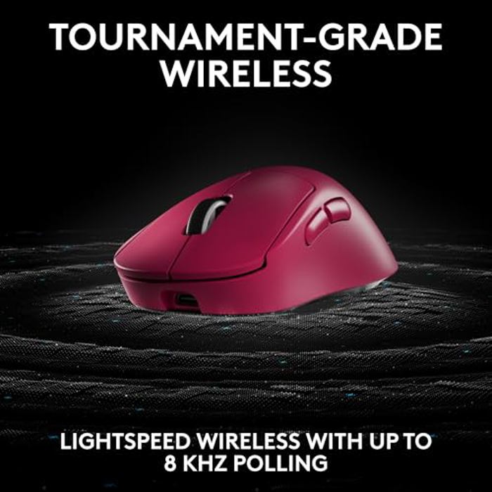 Logitech PRO X Superlight 2 DEX Magenta vs CORSAIR Harpoon RGB Wireless ...