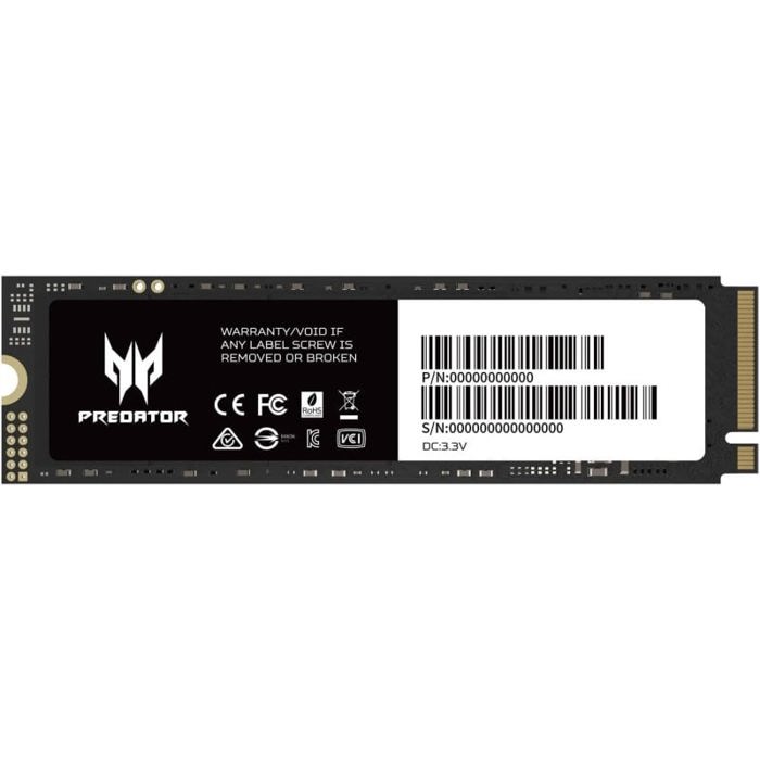 Acer Predator GM7 512GB SSD - Specs, Performance, Compare Prices | Pangoly
