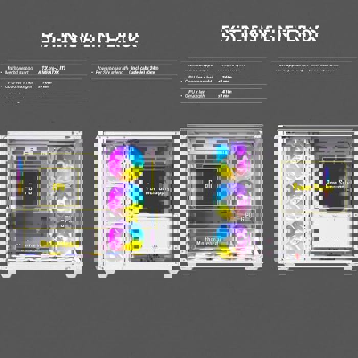 Compatible motherboards with Antec C5 ARGB White | Pangoly