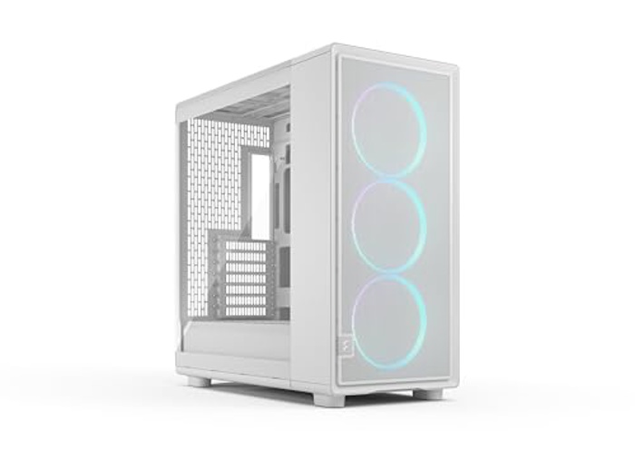 Fractal Design Epoch XL White RGB vs NZXT H6 Flow White Case Comparison ...