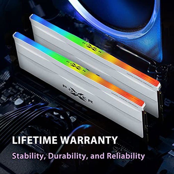 Silicon Power Zenith RGB 32GB (2x16GB) DDR5 6000MHz White RAM - Specs ...