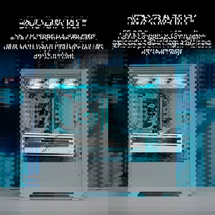 ASUS A21 PLUS WHITE vs Fractal Design Epoch Case Comparison | Pangoly