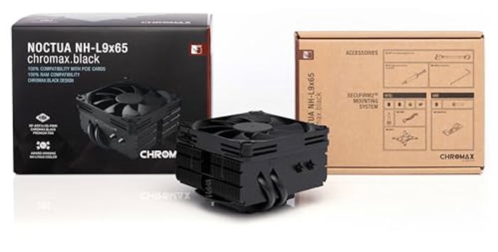 Noctua NH-L9x65 chromax.Black vs Corsair iCUE Link Titan 420 RX RGB CPU ...
