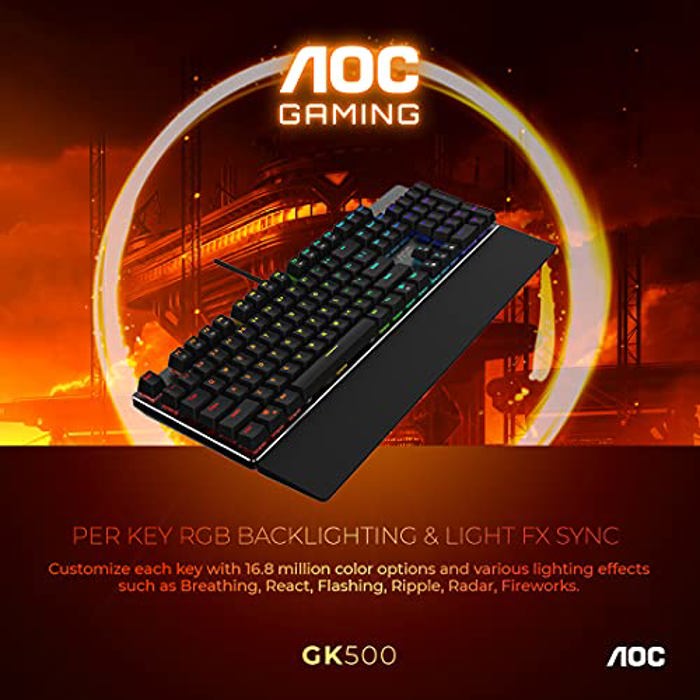 Last completed PC builds with AOC GK500 - Pangoly