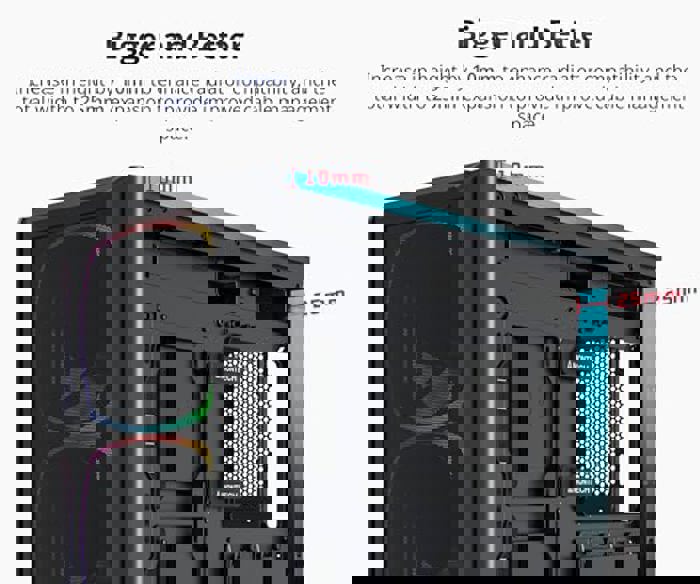 MONTECH Sky Two GX vs LIAN LI O11D MINI V2 White Case Comparison | Pangoly