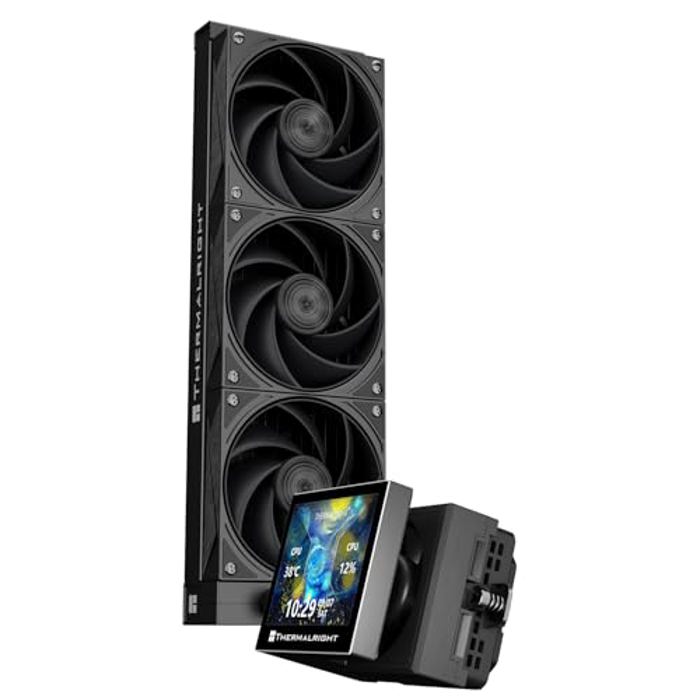 Thermalright Stream Vision 360 Black vs Frozen Vision 360 WHITE CPU ...