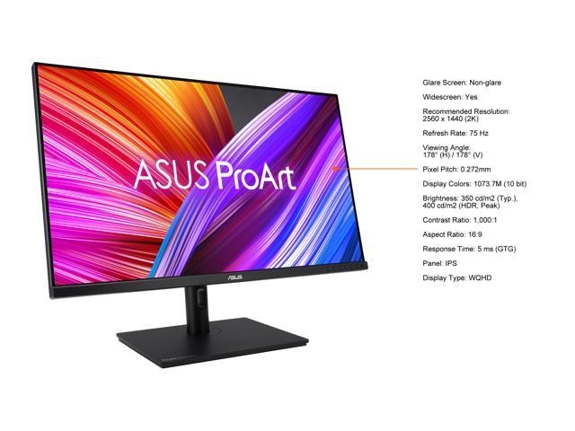 ASUS ProArt Display PA328QV Monitor - Specs, Compare Prices | Pangoly