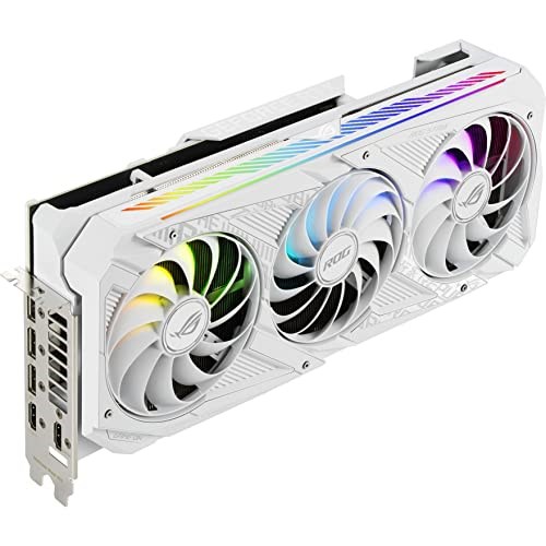 ASUS NVIDIA GeForce RTX 3080 10GB ROG Strix OC White V2 Graphics Card ...