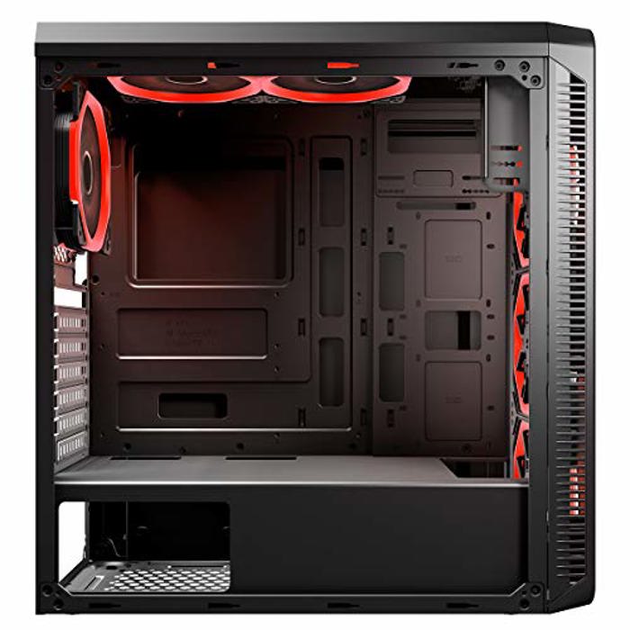 NZXT H9 Flow White 2025 vs CiT Blaze Red Case Comparison | Pangoly