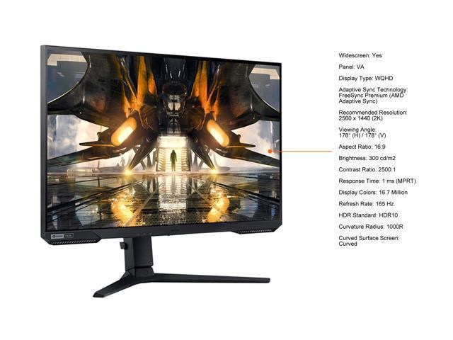 SAMSUNG Odyssey G50A Monitor - Specs, Compare Prices | Pangoly