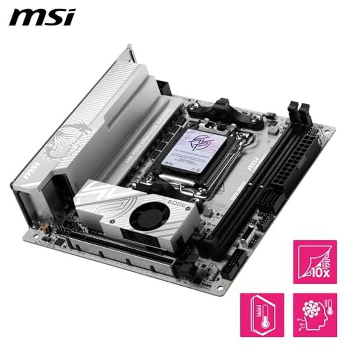 MSI MPG B850I Edge TI WiFi vs ASUS ROG STRIX H470-I GAMING Motherboard ...