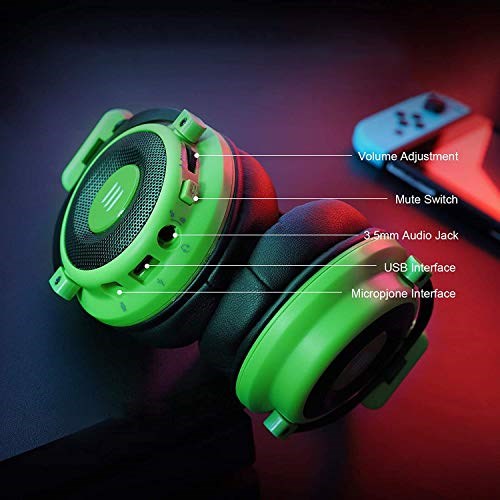 EKSA E900-pro Green Headset - Specs, Compare Prices | Pangoly