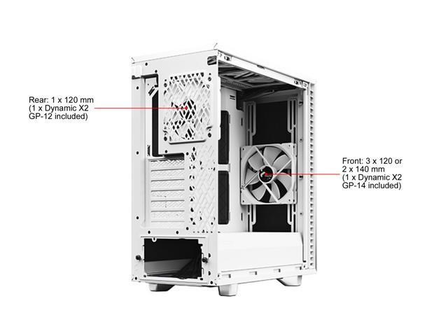 Fractal Design Define 7 Compact White Case - Specs, Compare Prices ...