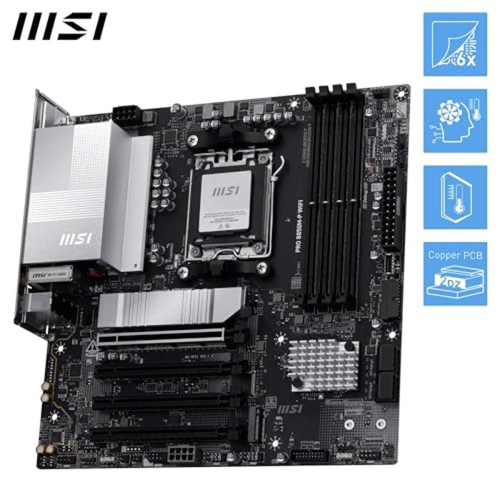 Gigabyte X870E AERO X3D WOOD vs MSI PRO B850M-P WiFi Motherboard ...