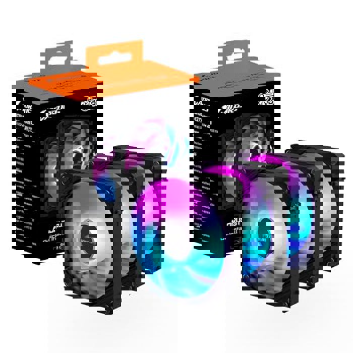 GIGABYTE AORUS EZ Chain Fan 120 3-Pack vs Alphacool Apex Stealth Metal ...