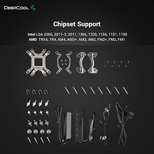 Compatible motherboards with DeepCool Castle 360EX A-RGB | Pangoly