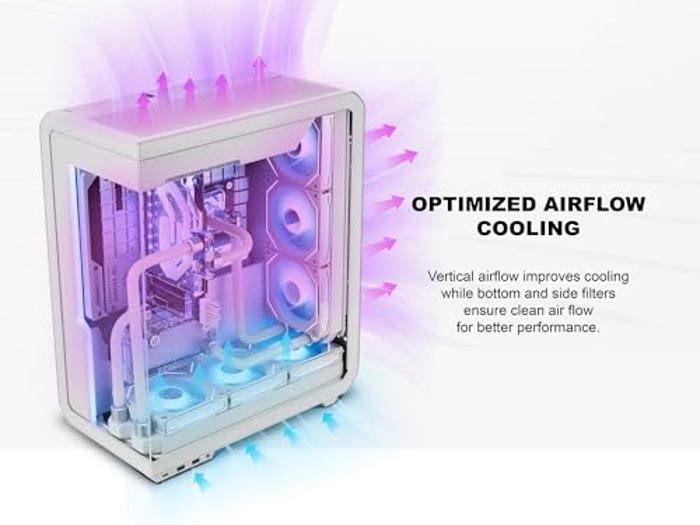 SSUPD Xhuttle White vs NZXT H9 Flow RGB Plus White 2025 Case Comparison ...