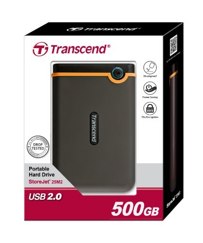 Transcend StoreJet 500GB External Drive - Specs, Compare Prices | Pangoly