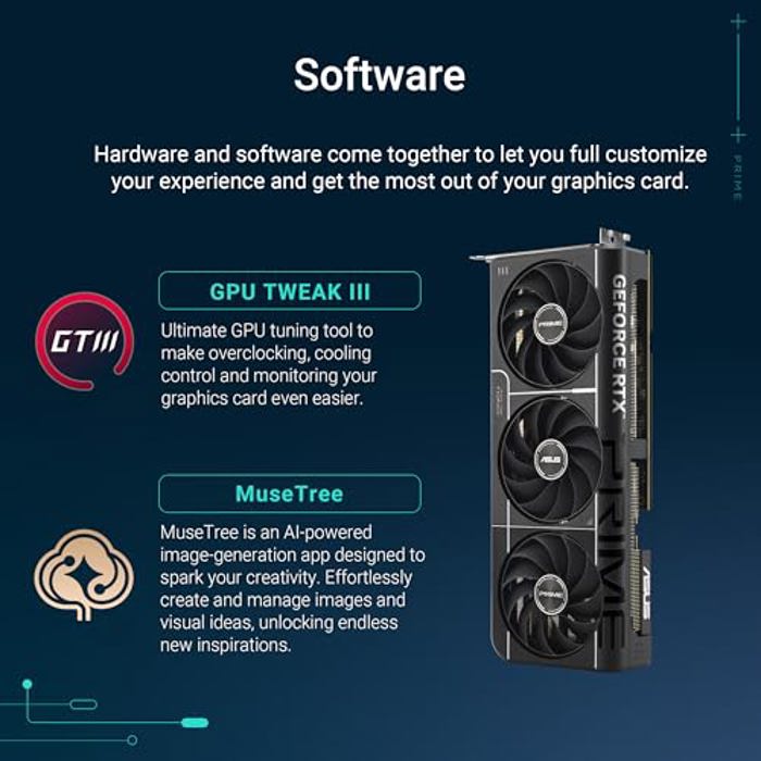 Compatible cases with ASUS GeForce RTX 5070 Prime OC | Pangoly
