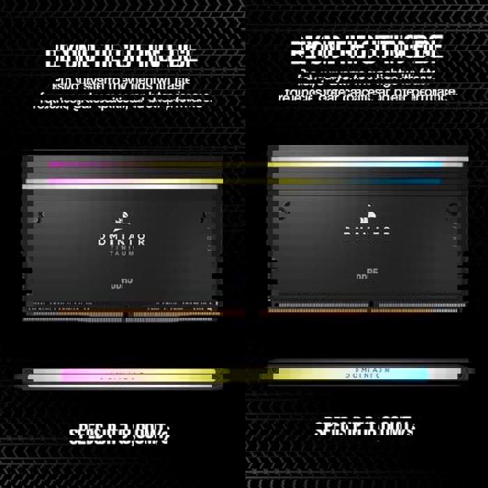 CORSAIR Dominator Titanium RGB 64GB (2x32GB) DDR5 6000MHz vs Crucial ...