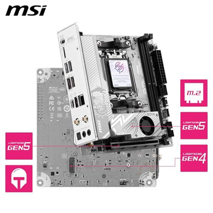 MSI MPG B850I Edge TI WiFi vs ASUS ROG STRIX H470-I GAMING Motherboard ...