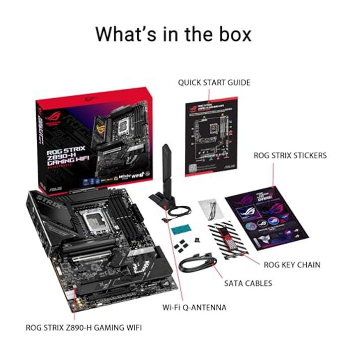ASUS ROG Strix Z890-H Gaming WiFi vs MSI B450-A PRO MAX Motherboard ...