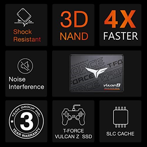 TEAMGROUP T-Force Vulcan Z 512GB SSD - Specs, Performance, Compare ...