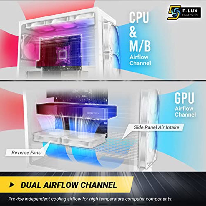 Antec Dark League DF700 Flux White Case - Specs, Compare Prices | Pangoly