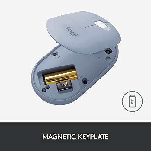 Logitech Pebble M350 Blue Grey Mouse - Specs, Compare Prices | Pangoly