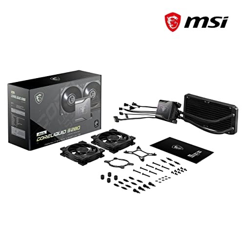 MSI MEG CORELIQUID S280 CPU Cooler - Specs, Compare Prices | Pangoly